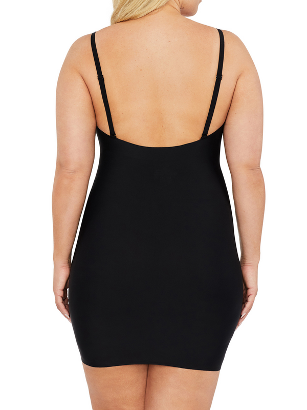 Revive Smooth Low Back Slip - Black | Shapewear | Nancy Ganz